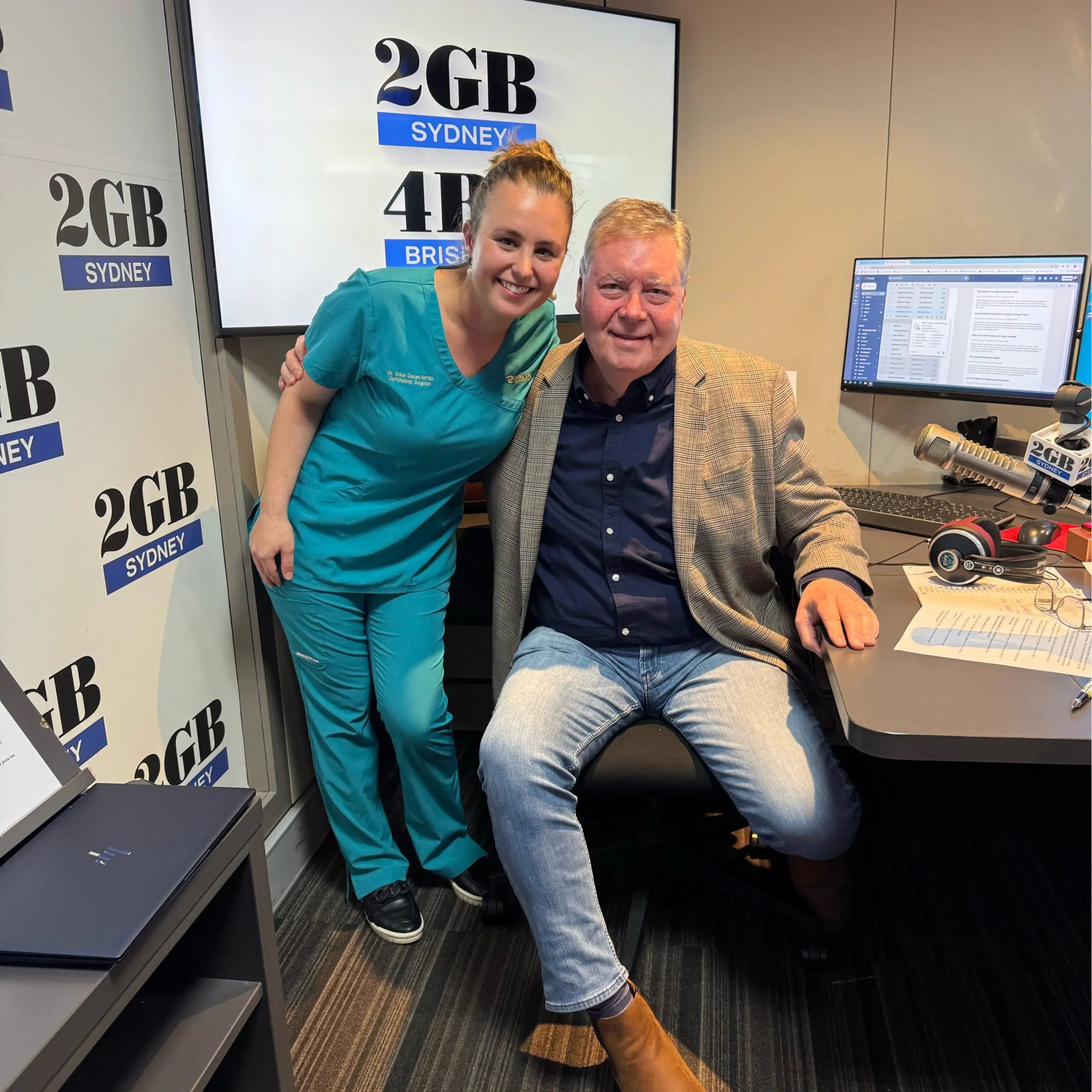 2GB Interview - Dr Erica Darian-Smith & Luke Grant